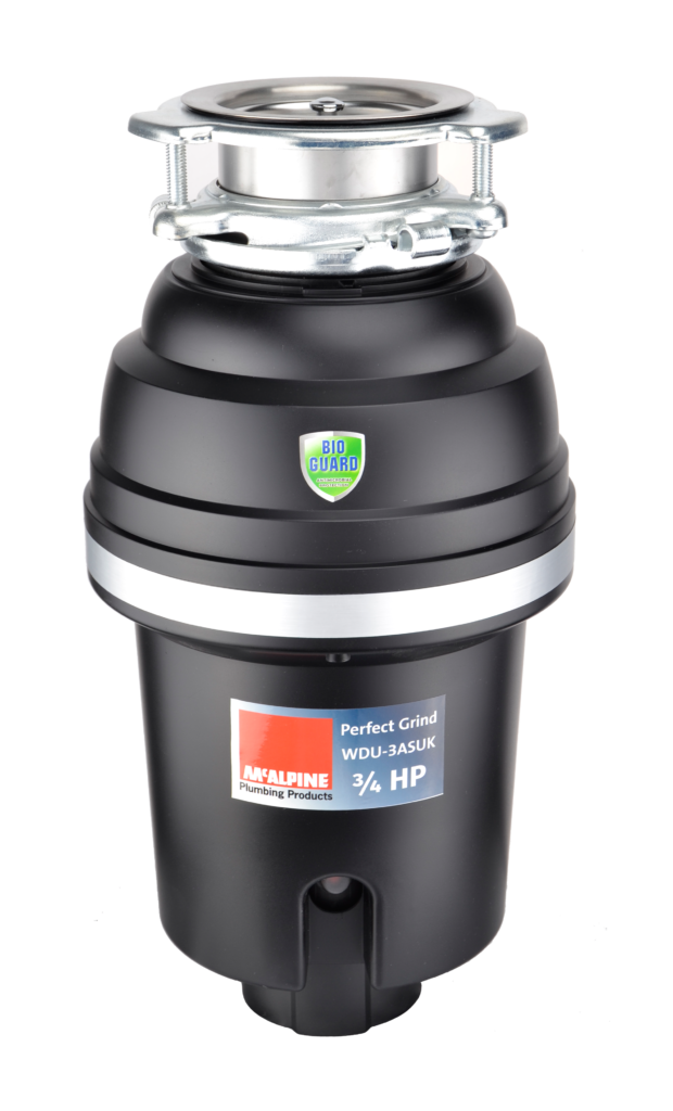 McAlpine Waste Disposal Unit Perfect Grind® – 3/4 HP - Stainless Hub